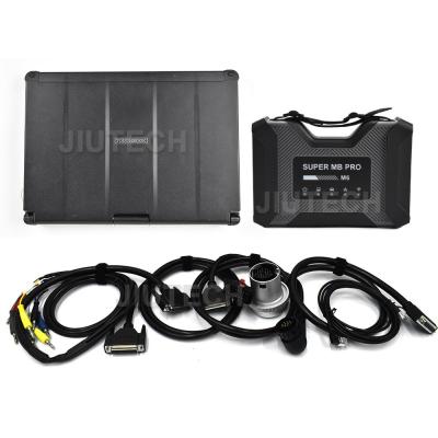 Chine Pour l'étoile C6 DOIP VCI du mb M6 avec l'outil de diagnostic de multiplexeur des CF C2 d'ORDINATEUR PORTABLE de disque transistorisé de logiciel à vendre