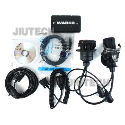 China For WABCO DIAGNOSTIC KIT (WDI) SAE J1708 CAN 5&24V WABCO K-LINE Trailer Truck Grader Scraper Diagnostic Interface scanne for sale