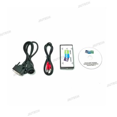 China Para Doosan Uvim Ferramenta de diagnóstico Excavadora em empilhadeira Detecção de falhas do scanner do motor Obd Interface Ddt Carnics Scr Dpf Dcu à venda