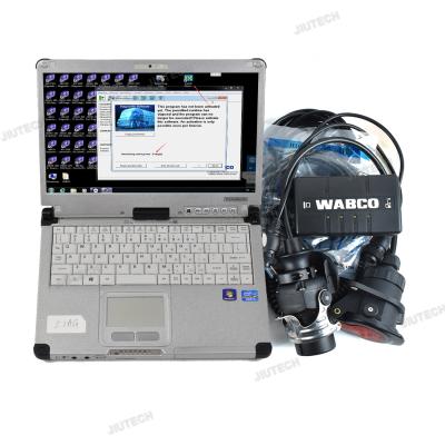 China For WABCO Trailer and Truck Diagnostic System Interface Diagnostic KIT(WDI) Top Quality Heavy Duty Scanner+CFC2 laptop for sale