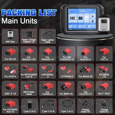China XTOOL D9SPro ECU Coding Program Automotive Diagnostic Tool Key Programming 42+ Resets Alle sleutels verloren Geüpgraded van XTOOL D9P Te koop