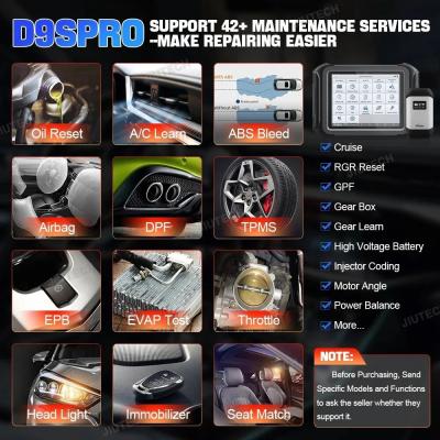 China Nieuwste XTOOL D9S Pro Autodiagnostische hulpmiddelen met topologie kaart XTOOL D9 Pro DoIP D9PRO Sleutel Programmering ECU Codering 42 Te koop