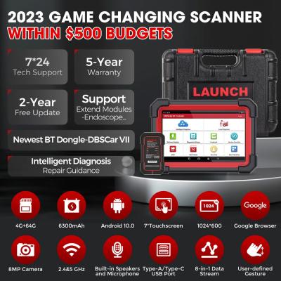 China 2024 Nuevo- Lanzamiento X431 CRP919E BT Herramientas de diagnóstico de automóviles CANFD/DOIP OBD2 Escáner de todo el sistema Prueba activa 31+ Reinicio en venta
