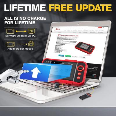 China Start X431 CRP123 OBD2 Scanner Kostenlose Aktualisierung Prüfmotor ABS SRS AT 4 System Vollständiger OBD2-Code-Reader Diagnosetools zu verkaufen