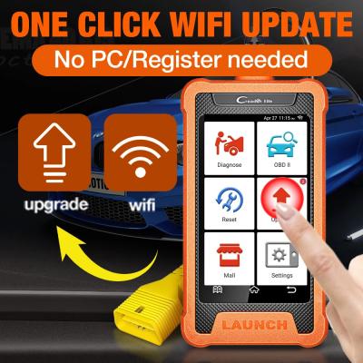 China LAUNCH X431 Elite Car Full System Diagnostic Tools Auto OBD OBD2 Scanner Actieve Test ECU Codering Meertalig Gratis Update Te koop