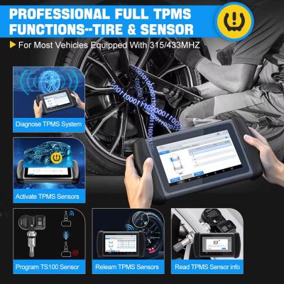 China XTOOL InPlus IP819TP TPMS Programmering Scanner Bluetooth Autodiagnostiek Tools ECU Codering Sleutel Programmer 31+ Diensten Met Te koop