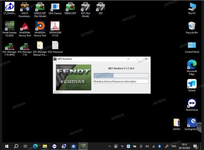 Cina Scanner di diagnostica agricola ad uso pesante per AGCO EDT CANUSB Interfaccia Strumento di diagnostica elettronico per trattori V2024 in vendita