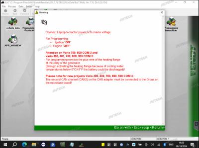 Cina Scanner di diagnostica agricola ad uso pesante per AGCO EDT CANUSB Interfaccia Strumento di diagnostica elettronico per trattori V2024 in vendita