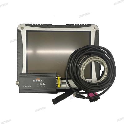 China CF19 Laptop + Kit de diagnóstico de caixa de incado com software para ferramenta de diagnóstico de empilhadeira de empilhadeira Canbox ferramentas de escaneamento de empilhadeira de empilhadeira STILL CANBOX USB (OEM) 50983605400 INTERFACE CANBOX STILL FORKLIFT à venda