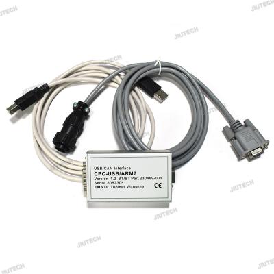 Cina Strumento diagnostico per carrelli elevatori Toyota BTService Bases TruckCom Interfaccia USB/CAN CPC-USB ARM7 BT 230489-001+F110Tablet in vendita