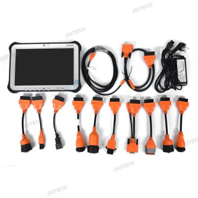 China FZ G1 Tablet Diagnosetool X Kofferraum Y009 Anwendbar auf Schwerlastwagen Baggerstruktur Dieselmotor OBD2 Scanner Adapter zu verkaufen