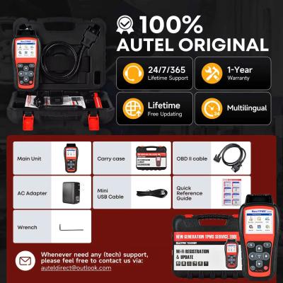 中国 Autel MaxiTPMS TS508WF TPMS プログラミングツール MXセンサ 315 433 MHz TPMS 再起動 すべてのセンサをスキャン 読み清める DTCをリセット 販売のため