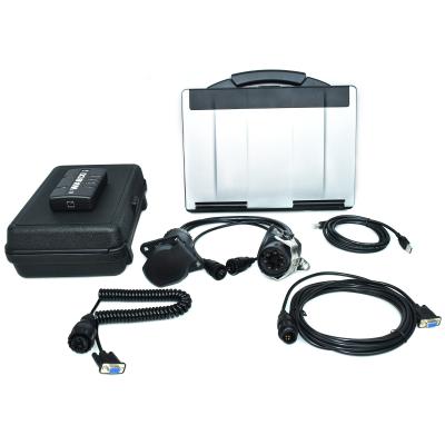 China For Wabco Kit Diagnostic Tool WDI ABS EBS Truk Bus Automatic Diagnostic Interface For Wabco Diagnosis+Cf53 Laptop for sale