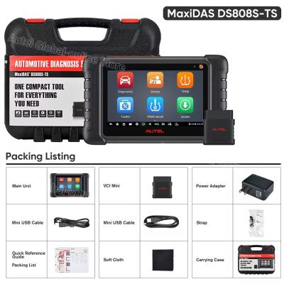 Cina Strumento diagnostico AUTEL MaxiDAS DS808S-TS con codifica ECU avanzata e servizi TPMS aggiornati di MP808S/DS808TS in vendita