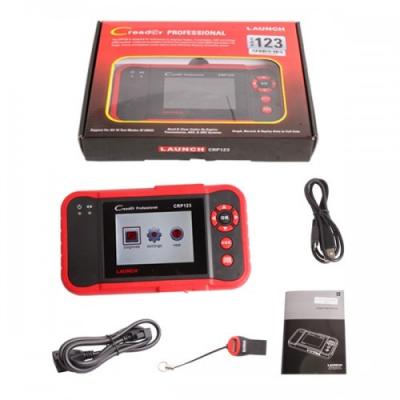 China LAUNCH CRP123 | Professional OBD2 Scanner | ABS/SRS/Transmission Diagnostics + Service Resets for sale