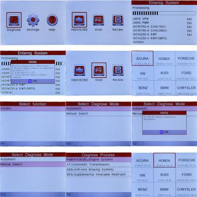 China LAUNCH CRP123 | Professional OBD2 Scanner | ABS/SRS/Transmission Diagnostics + Service Resets for sale