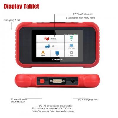 China LAUNCH X431 CRP123E OBD2 Code Reader for Engine ABS Airbag SRS Transmission OBD Diagnostic Tool Free Update Online Lifetime for sale
