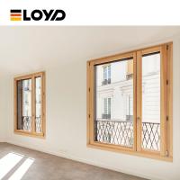Quality Single Glazed Bronze 6063 Aluminium Casement Window Replacement With Mosquito Net for sale