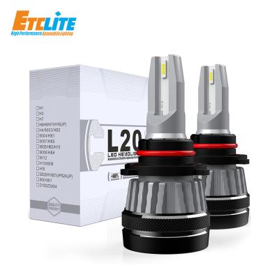 Cina 9005 H4 100w principali lumi materiale di alluminio delle lampadine del faro 12000 in vendita