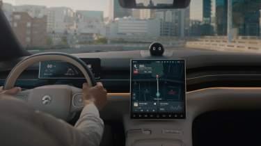 NIO EL8 front dashboard