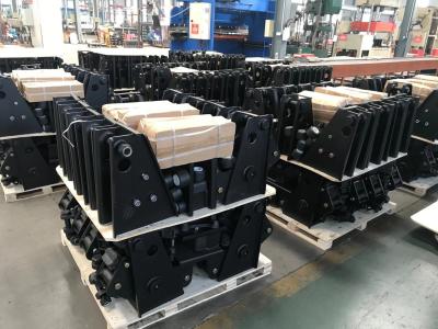 中国 3車軸2斧;leドイツの車軸トレーラーの懸濁液 販売のため