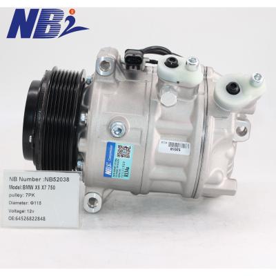 China XD2038 air Condition Parts Car Ac Compressor for BMW 750I M760 N74B66B 6.6T Alpina M5 M550i M850i X5 X7 CO 11701Z 64526 for sale