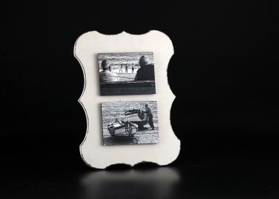 中国 5X7 は 2 つの開始壁掛けの写真フレーム、木製の額縁の浮遊に向かいます 販売のため