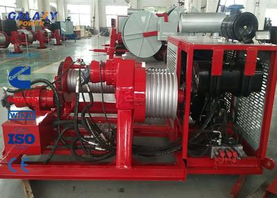 Κίνα Ανώτατο διαλείπον τράβηγμα 60kN εξοπλισμού γραμμών μετάδοσης υδραυλικών εξολκέων προς πώληση