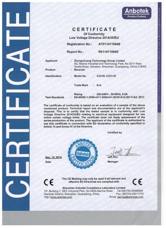 CE - LinkAV Technology Co., Ltd