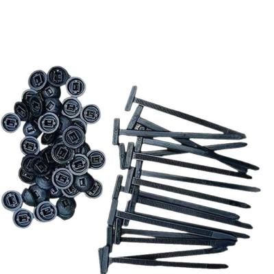 中国 ナイロンカーケーブルタイ 自己ロックプラスチックケーブルファスナー ユニバーサル フックループ付き 販売のため