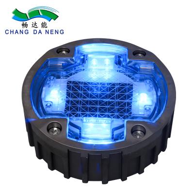 China IP68 Solar Road Stud LED Flashing Light 30T Pressure 3-Year Warranty for sale