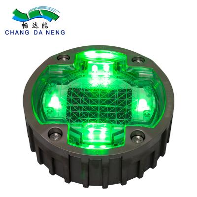 China IP68 Solar Road Stud LED Flashing Light 30T Pressure 3-Year Warranty for sale