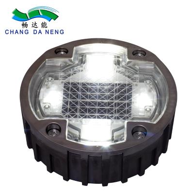 China IP68 Solar Road Stud LED Flashing Light 30T Pressure 3-Year Warranty for sale