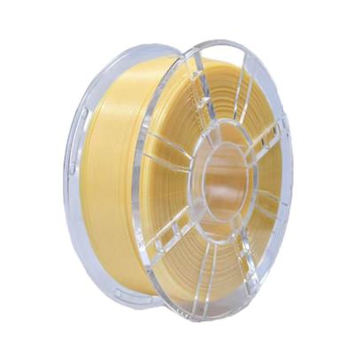 China Filamento de impresión 3D Filamento de PLA amarillo transparente para impresora 3D Fuerte dureza y opción de personalización en venta