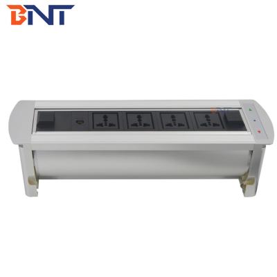 China integrated power and data solution with gss system power track/electric tabletop flip socket for sale