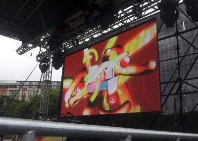 Cina Esposizione all'aperto di alta risoluzione di concerto del grande schermo dell'affitto LED di colore pieno P4.81 in vendita