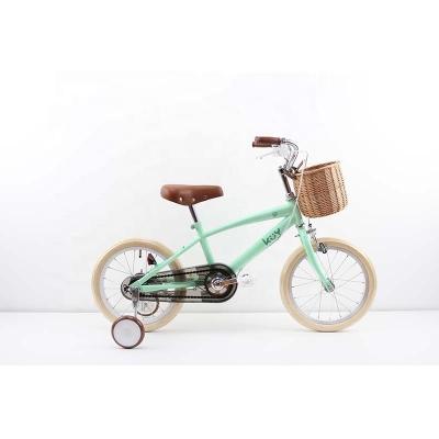 Κίνα 14/16/18/20 Inch Hard Carbon Steel Single Speed Παιδικό ποδήλατο με τροχούς εκπαίδευσης προς πώληση