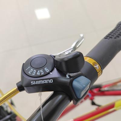 중국 알루미늄 합금 프레임 도로 자전거 700C SHIMANO 6 스피드 성인 도로 자전거 판매용