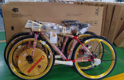 중국 알루미늄 합금 프레임 도로 자전거 700C SHIMANO 6 스피드 성인 도로 자전거 판매용