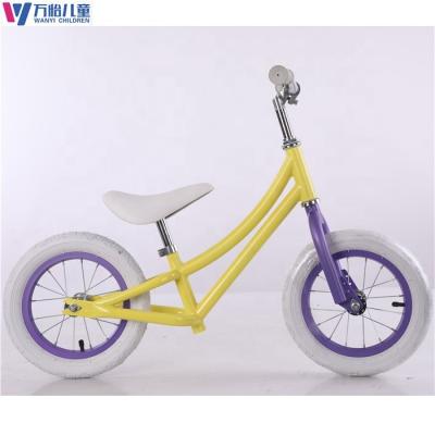 China Aluminum Plastic 2 Wheel Bicycle With No Pedals 12 Inch for sale