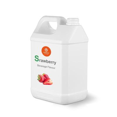 China Aardbeiensmaak drank gebruik vloeibare vruchtensmaak voor dranken additieven Te koop