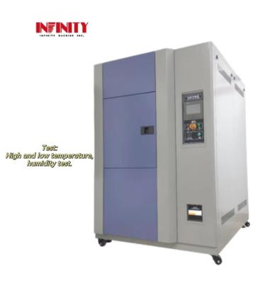 Chine Chambre de choc froide et chaude programmable simple pour les essais à haute et basse température à vendre