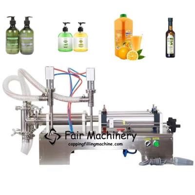 China EMC 60ml Shampoo Filling Machine 2 Nozzle For Juice 0.1m3/min for sale