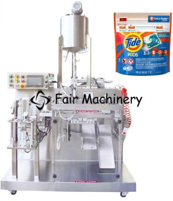 China 50Hz 0.6mpa Shampoo Filling Machine Premade Pack Bag for Shower Gel 60bag/min for sale