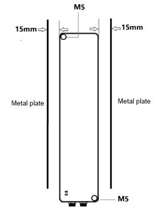 Tipo industrial integrado padrão 2 do ISO 14443 do ISO 15693 de Support do leitor do RFID de A/B