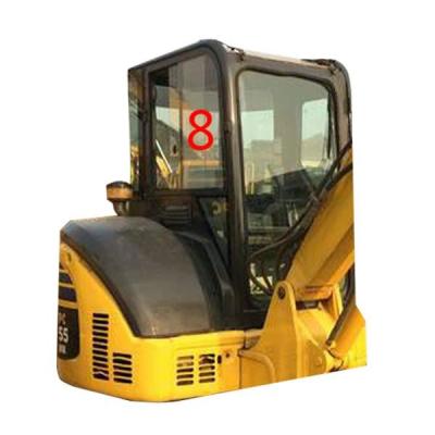 中国 点の小松PC55MRの掘削機の窓の取り替えの右側の位置No.8 販売のため