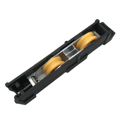 China OEM Sliding Plastic Door Roller And Tracks Hardware Pulley Bearing Gate Wheel for sale