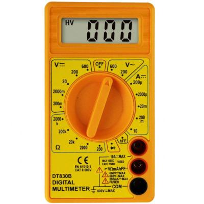 China Popular CE Version Pocket Multimeter Pocket Multimeter Small Multimeter 830series CE DT830 en venta