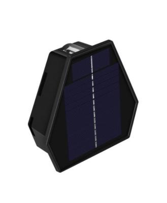 Cina Il giardino alimentato solare del PC IP54 6500K dell'ABS accende la parete solare del nero di RGB in vendita
