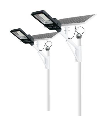 Cina progetto solare dell'iluminazione pubblica di 3500Lm 5000mA, controllo di tempo di luce solare del cortile 80W in vendita